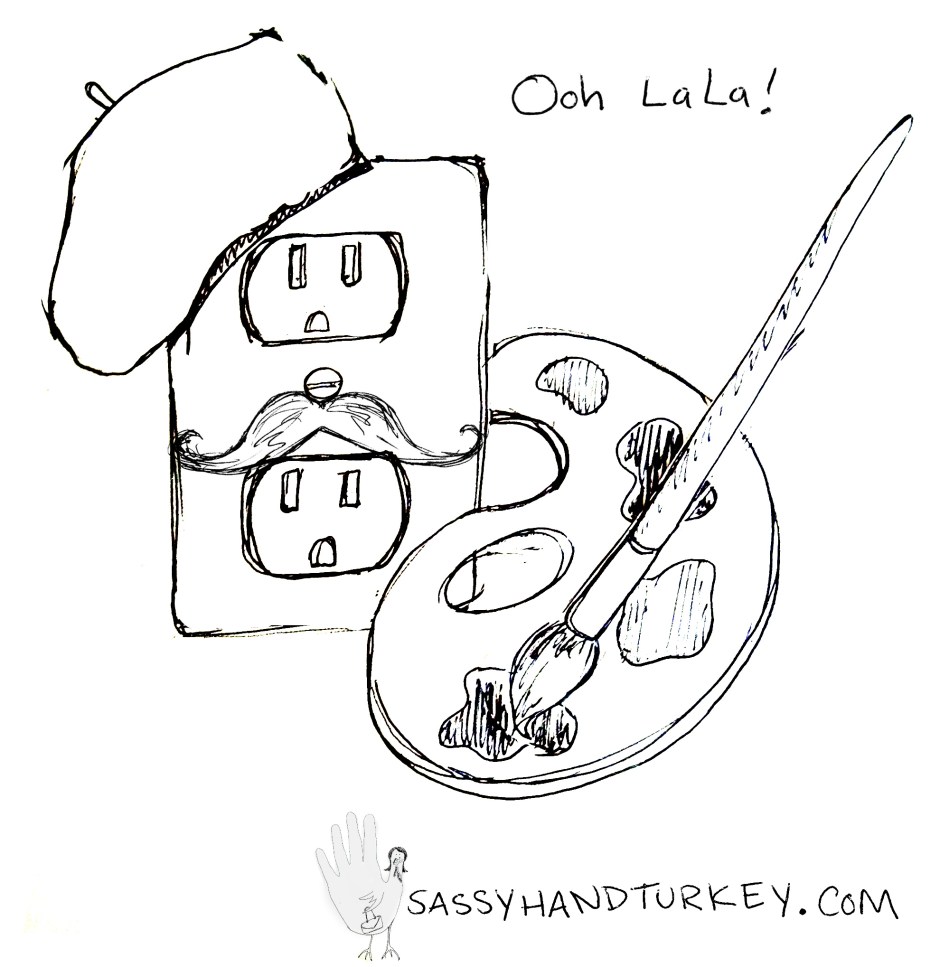 Creative Outlet | SASSY HAND TURKEY