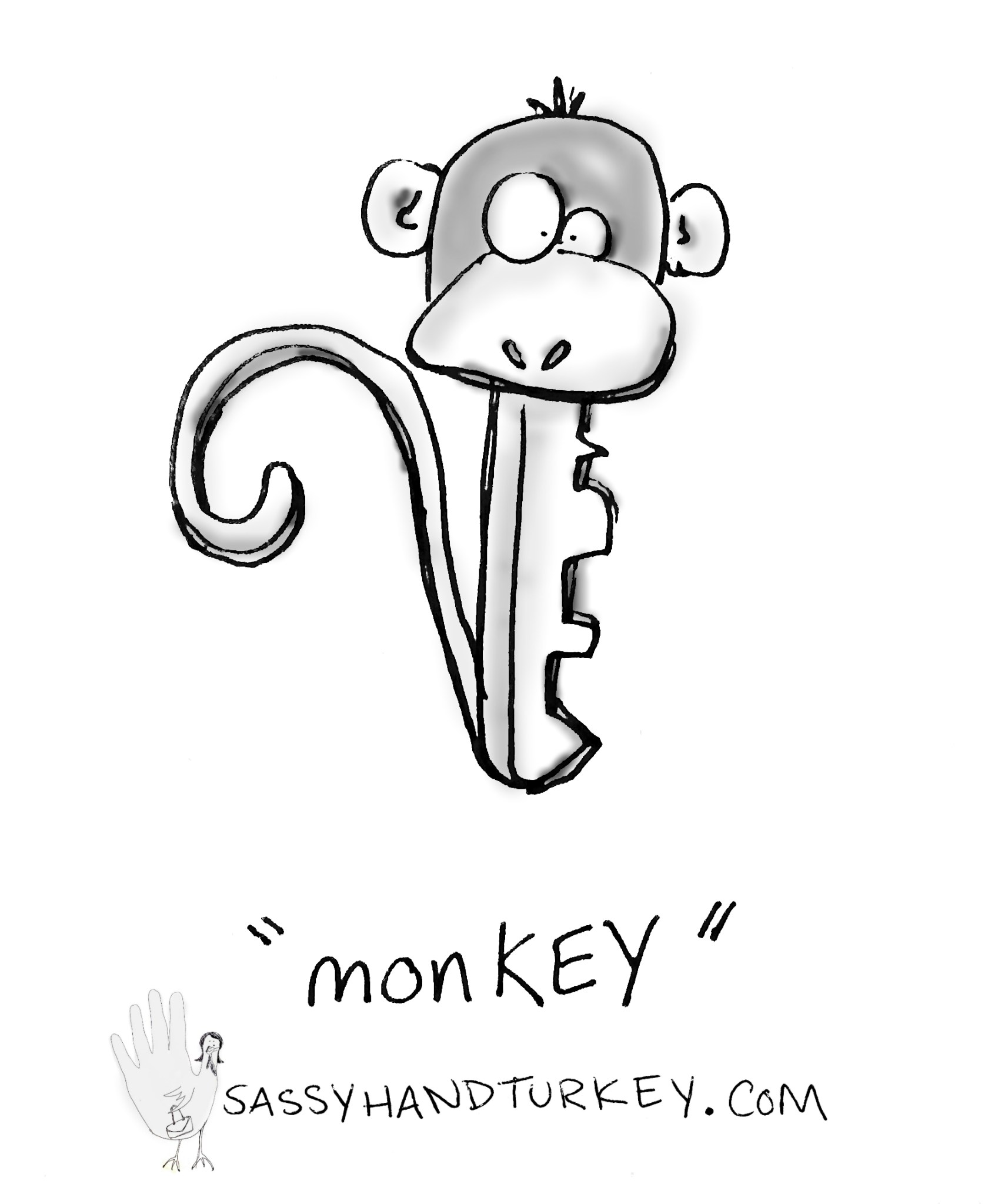 MonKEY | SASSY HAND TURKEY